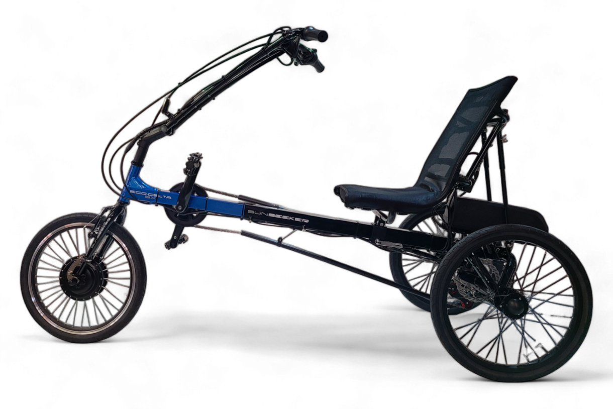 Sun Eco-Delta SX Recumbent Electric Trike – ElectricTrike.com