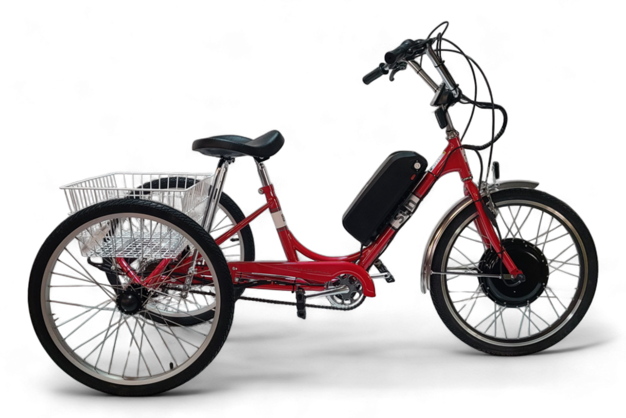 Sun 24" Traditional Electric Tricycle – ElectricTrike.com