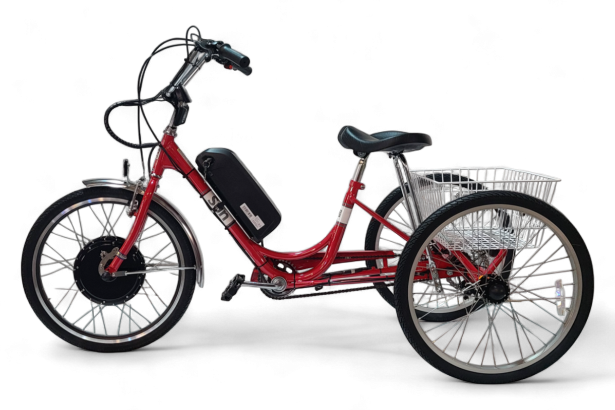 Sun 24" Traditional Electric Tricycle – ElectricTrike.com