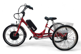Sun 24" Traditional Electric Tricycle – ElectricTrike.com