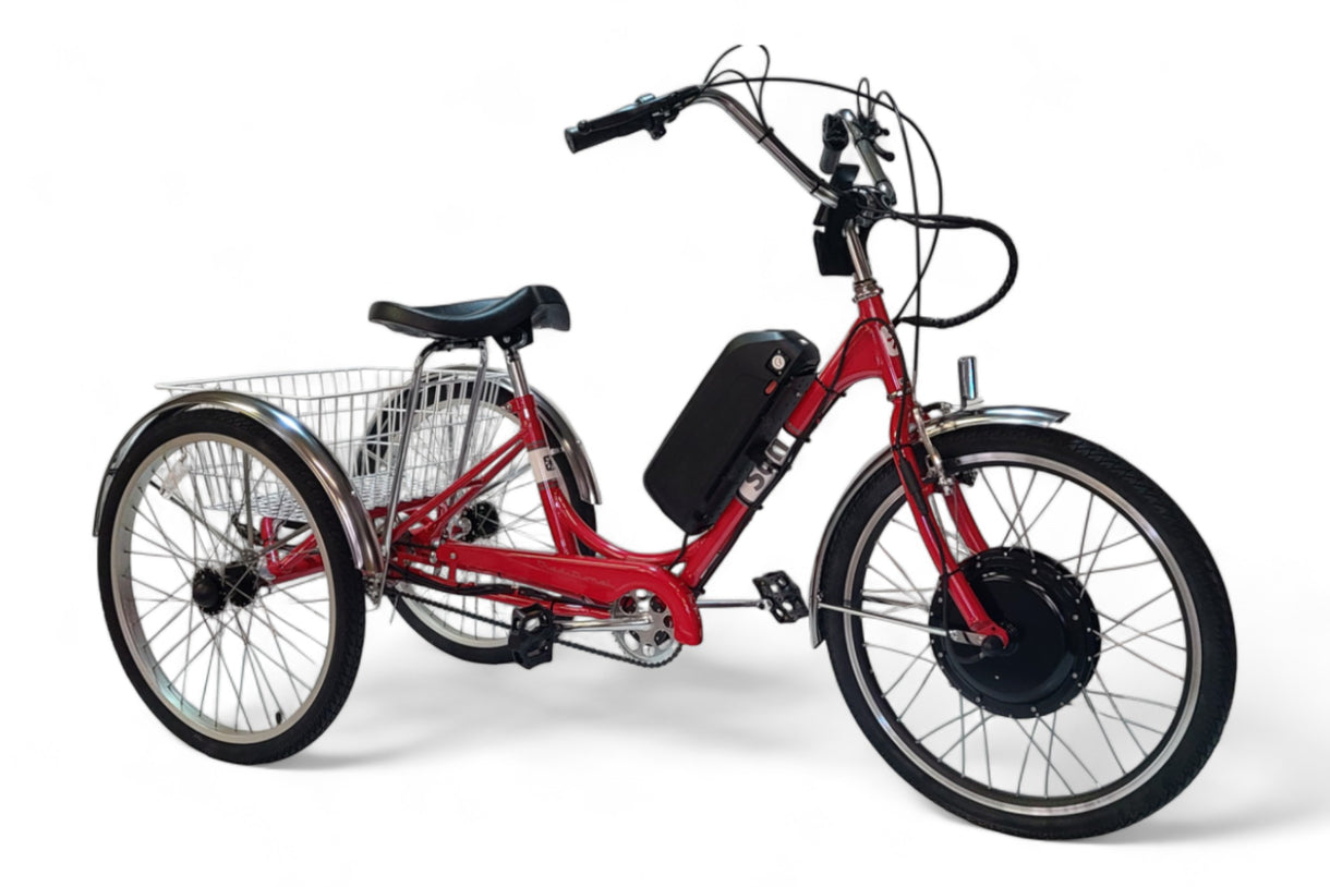 Sun 24" Traditional Electric Tricycle – ElectricTrike.com