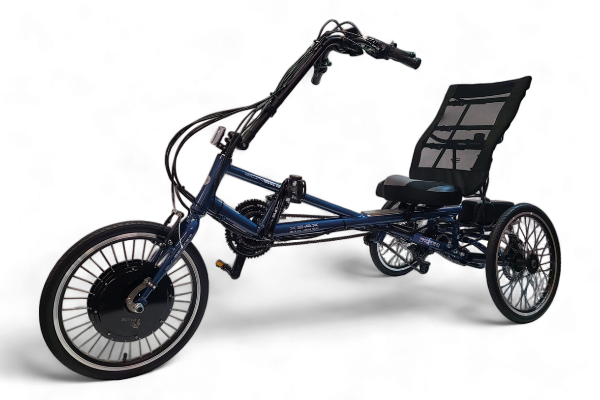 Sun X3-AX Recumbent Electric Trike – ElectricTrike.com